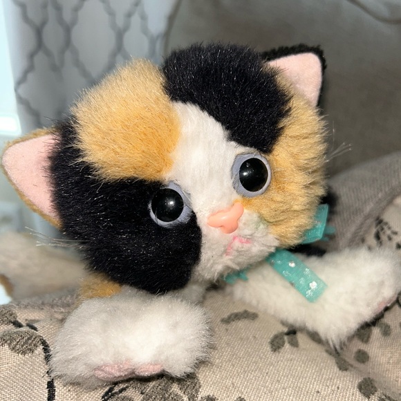 tyco | Toys | Tyco Kitty Kittens Plush Cat Calico Patches Rare Htf Vtg ...